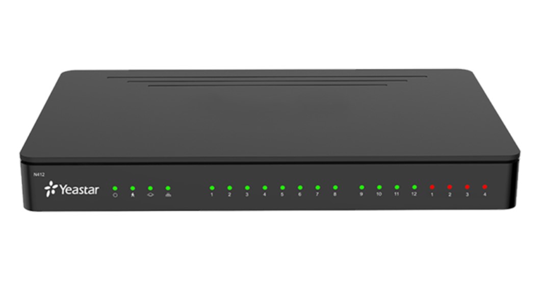 Yeastar S412 VoIP PBX Analog and VoIP Capable System